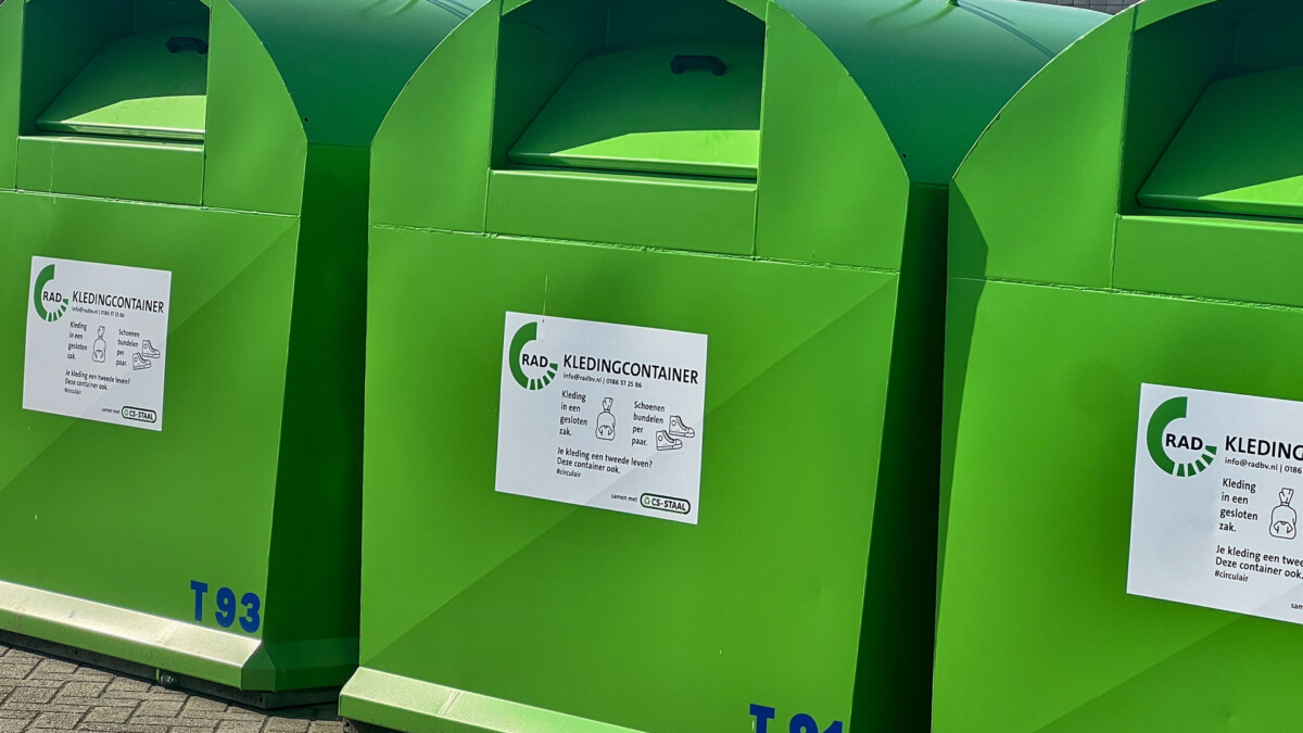 Nieuwe locaties textielcontainers Hoeksche Waard - RAD